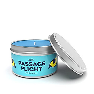 Park Scents Passage Flight Candle - Super Accurate Smell of The Ocean Scene in Flight of Passage Ride - Soy Blend Vegan and Cruelty Free - Handmade in The USA | 8 oz. tin