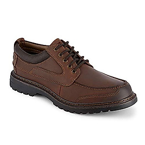 Dockers Men's Overton Oxford, Red Brown, 12 M US