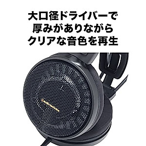 audio-technica ATH-AD900X Open-Back Audiophile Headphones,Black