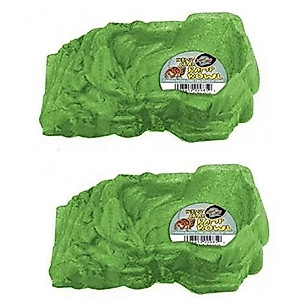 Zoo Med 2 Pack of Hermit Crab Ramp Bowls, Small, Assorted Colors, Holds Hermit Crabs' Food and Water for Easy Access