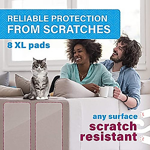 Cat Anti Scratch Furniture/Couch Protector from Cats Scratching - Couch Scratch Protector - Cat Training Tape - Scratch Guard