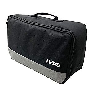 Naxa Electronics NVP-3002C 210″ Home Theater LCD Projector Combo with 100" Portable Screen, Remote, and Case, Gaming Consoles, Bluetooth, HDMI x 2, USB 2.0, MicroSD Support, Black