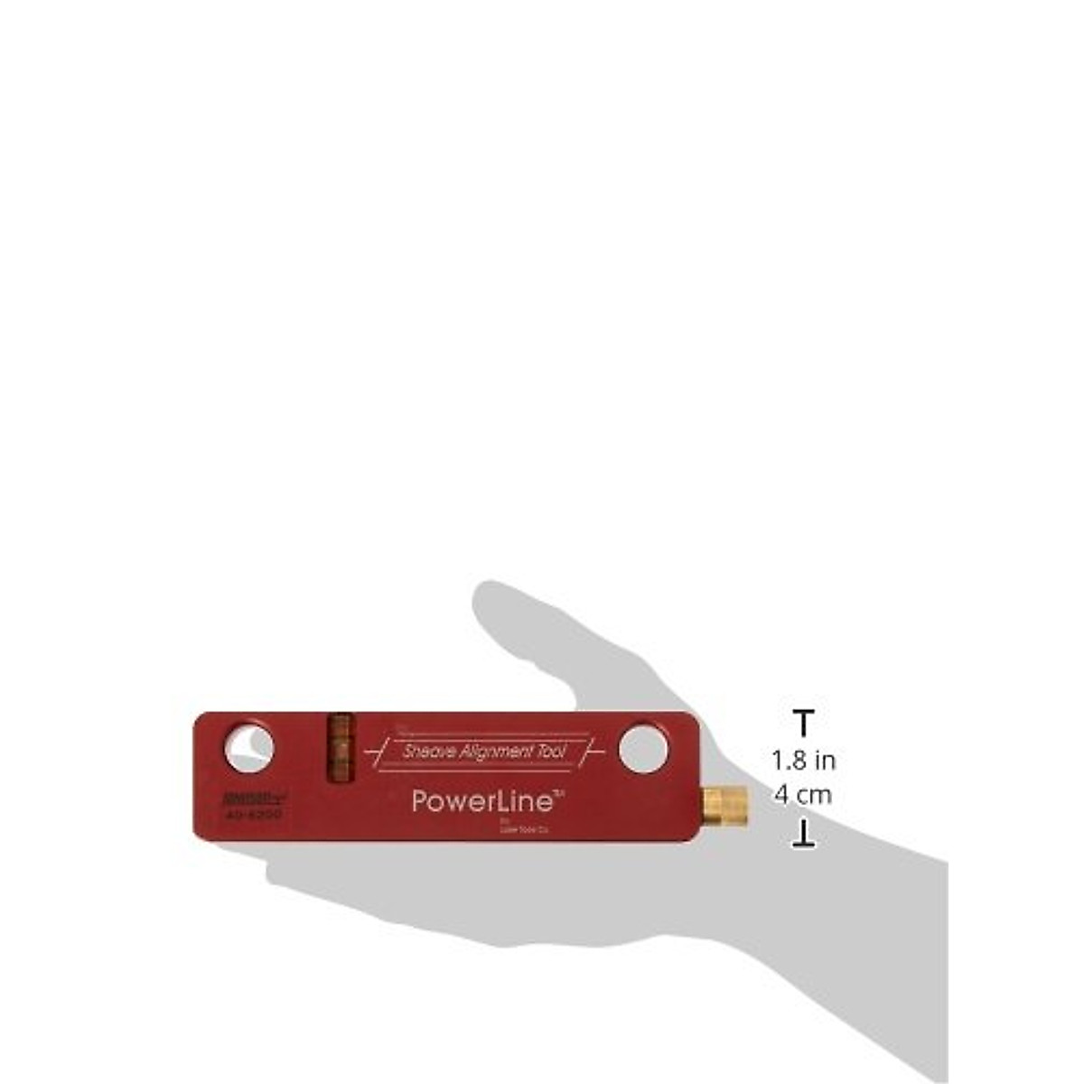 Johnson Level & Tool 40-6200 Magnetic Sheave Alignment Laser, Red, 1 Laser