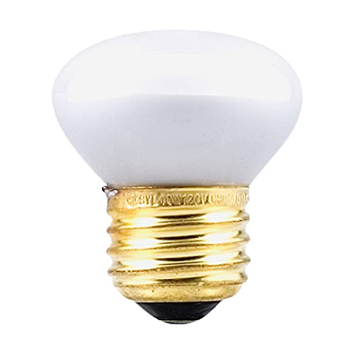 SYLVANIA Mini-Floodlight Incandescent Bulb, 40W R14, Medium Base, Reflector, 185 Lumens, 2850K, 120V, Frosted, Soft White - 1 Pack (14819)