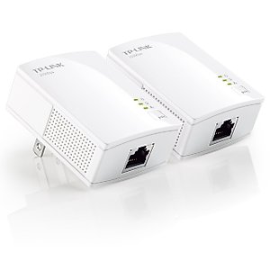 TP-Link AV200 Nano Powerline Adapter Starter Kit, up to 200Mbps (TL-PA2010KIT)