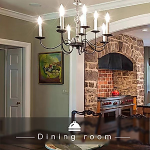 T45/T14 Dimmable E26 Led Tube Edison Light Bulb ,1W(10W Equivalent) ,AC120V Warm White 2200K 6W 600LM Amber Type T Light Bulbs for Piano Light Bulb,Curio Cabinet, Lamp,Celling Fan,Sconce,Pack of 2