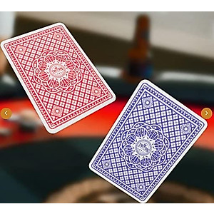 Triton® Premium Portable Poker Table Mat 10 Player + Triton Premium Poker Playing Cards for Texas Holdem Poker