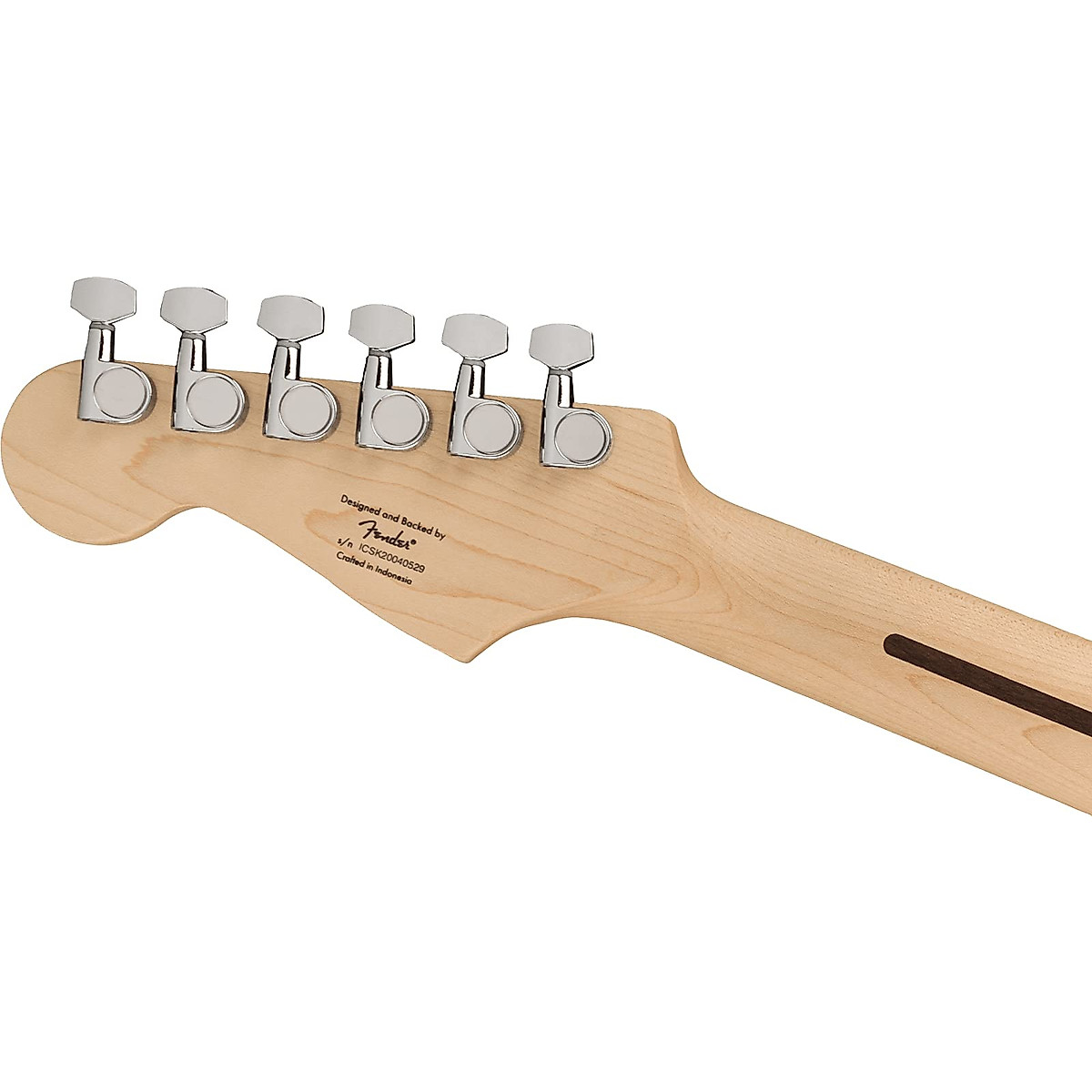 Fender Stratocaster HT, White Pickguard - Transparent Blue Bundle with Frontman 10G Amplifier, Instrument Cable, Gig Bag, Strap, Picks, and Austin Bazaar Instructional DVD