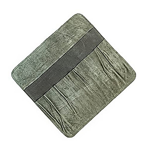 Knife Roll Bag Genuine Leather – knife case for Chefs 7 slots – Leather Knife bag Clint (Olive-Green)