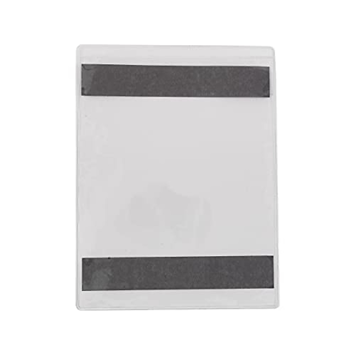 Staples Shop Ticket, 8.5" x 11", Clear Magnetic, 15/Pk