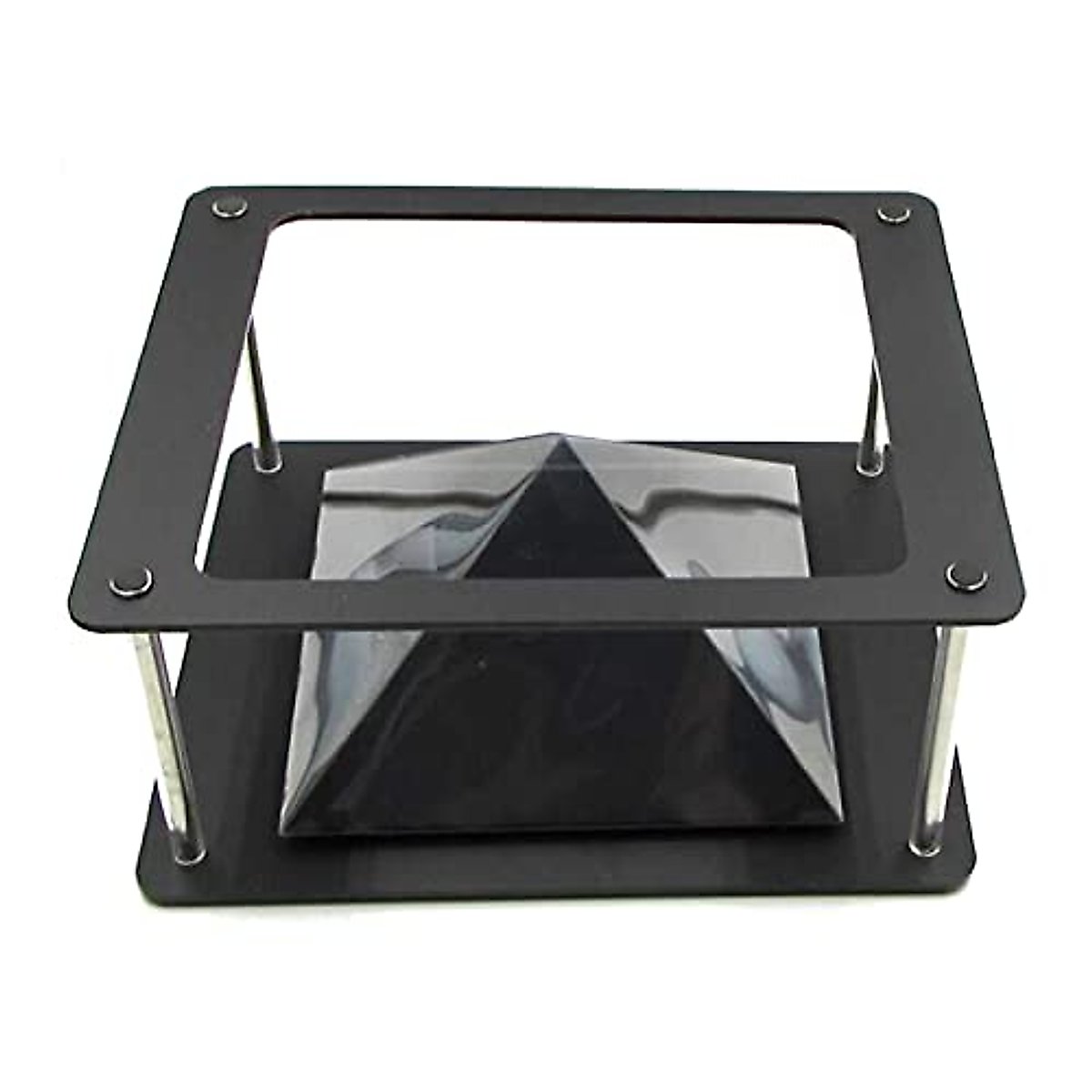 YBaoTuu Hologram 3D Projector Child, Hologram Projector, 3D Hologram Display Clear Picture Quality for Office, Mobile Phone, Product Display, Animated Characters, 22.5x19x9.5cm, Black