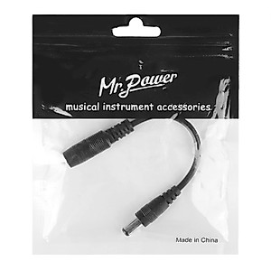 Mr.Power Reverse Polarity Converter Cable 5.5 X 2.1 for Keyboard Guitar Effect Pedal (1 pcs)
