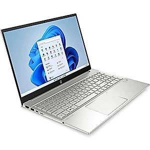 HP Pavilion 15.6" Touchscreen Full HD Laptop - AMD Ryzen 7 5825U - 1920 x 1080 - Windows 11 Notebook 15-eh2085cl 16GB RAM 512GB SSD, Natural Silver (Renewed)