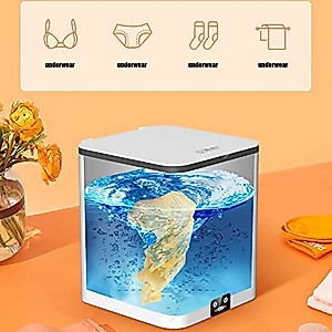 Mini Washer, Gentle Mini Washing Machine Deep Smart for Home