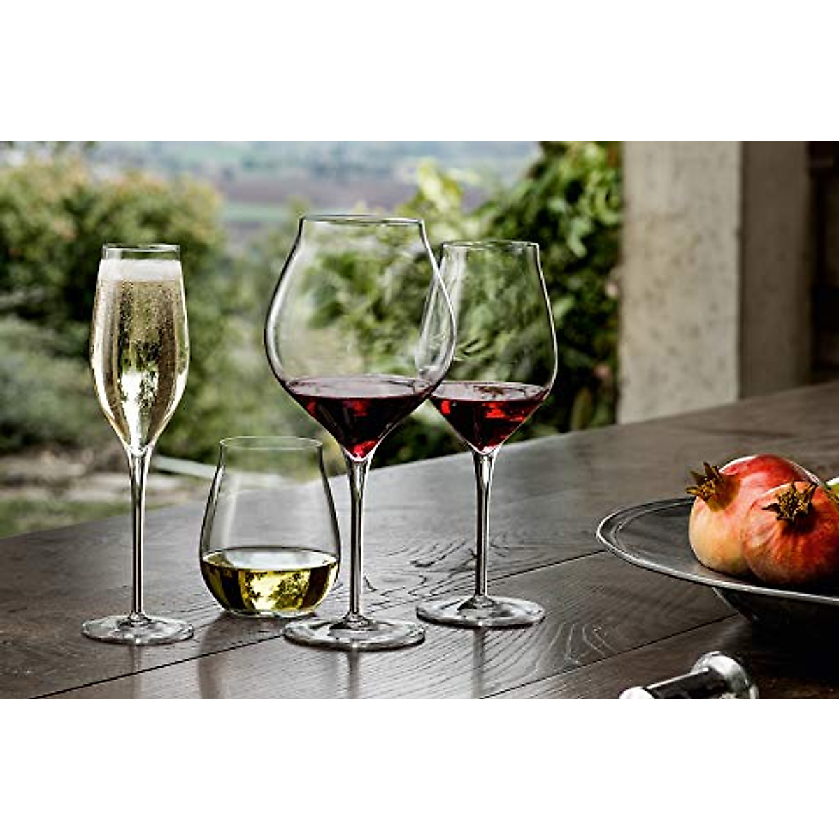 Luigi Bormioli - 11835/02 Luigi Bormioli Vinea 20.25 oz Red Wine Glasses, Set of 2, Clear