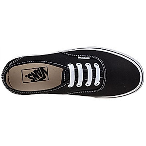 Vans Authentic Core Classics, Black, Men's 9, Women's 10.5 Medium