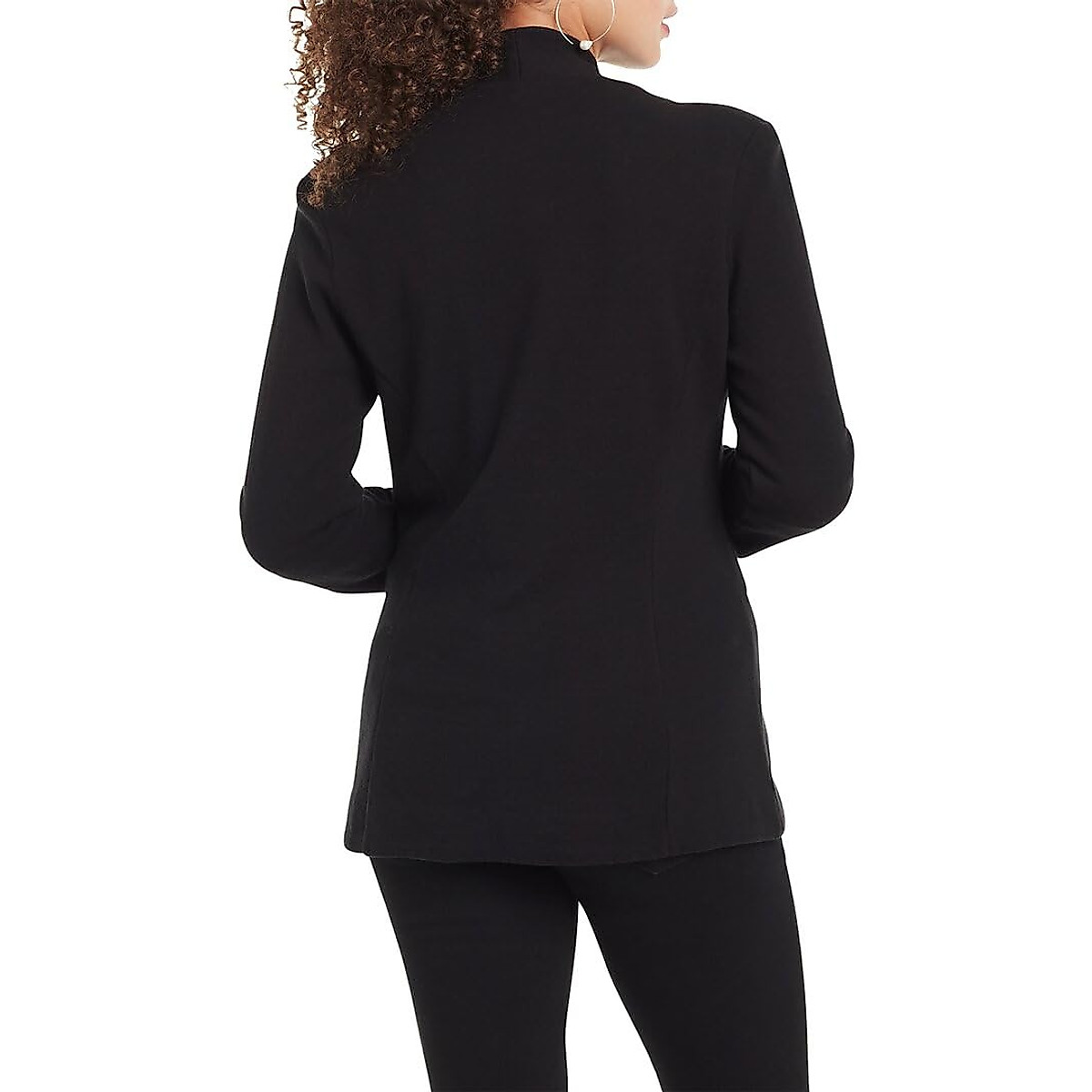 NIC+ZOE Women's Sleek Jacket, Black Onyx