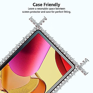 Aircawin Screen Protector for 11'' Amazon Fire Max 11 2023, 2 Pack 9H Tempered Glass Film for Fire Max 11,(Face ID&Fire Max 11 Stylus Pen Compatible),HD Clear,Bubble Free,Scratch-Proof,Case Friendly