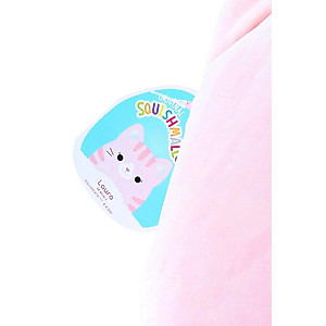 Squishmallows Official Kellytoy Plush 8 Inch Squishy Soft Plush Toy Animals (Laura Cat)