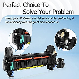 Ademon CE484A CE484 CE484A-AP RM1-4955 RM1-8154 Fuser Maintenance Kit for HP Color Laserjet CP3525 / CM3530 M551 M570 M575 Printers(110V)