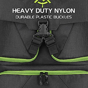 ENHANCE Console Gaming Backpack Compatible with Xbox Series X , Xbox Series S - Xbox Series X Carrying Case with Compartments for Controllers, Games & Accessories - Headset Storage , Zippered Pockets