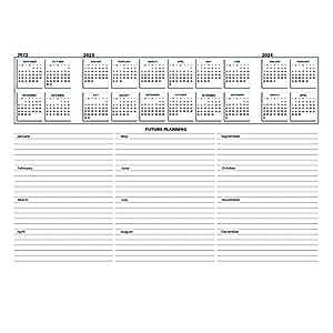 House of Doolittle 2023-2024 Monthly Wall Calendar and Notebook, Academic, 11 x 8.5 Inches, September - December (HOD325-24)