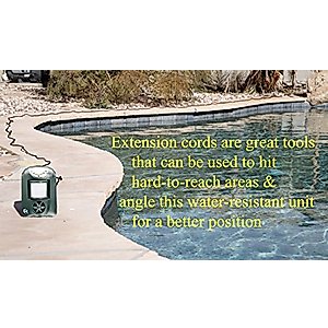 Cleanrth TSBR610 Advanced Sonic/Ultrasonic Bird Repeller w/Triple Scan Technology