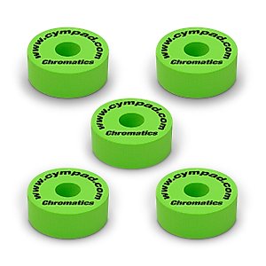 Cympad Chromatics Foam Cymbal Washer Set 40/15mm Green