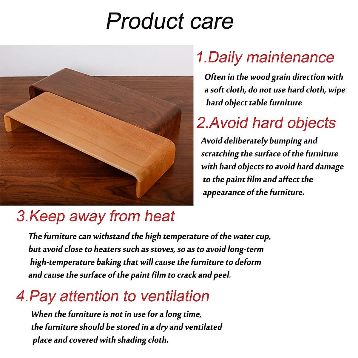 Display Stand, Living Room Decoration Stand,Computer Screen Riser Base,Desk Extension Rack,Desktop Keyboard Storage Organizer,Laptop Stand Base,Desktop Storage Rack,Solid Wood, Corner Tenon Structur