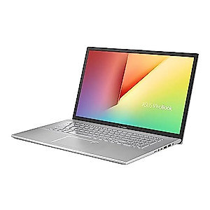 ASUS Vivobook 17.3" Full HD PC Laptop, Intel Core i3-1220P, 8GB, 256GB, Silver, Win 11, K1703ZA-WH34