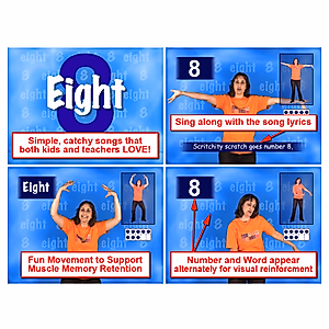 Jumpin' Numbers & Shakin' Shapes 0-10: Volume 1 DVD