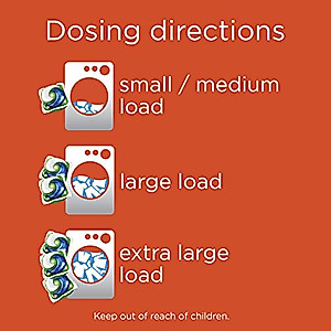 Tide PODS 4 in 1 Febreze Sport Odor Defense, Laundry Detergent Soap PODS, High Efficiency (HE), 61 Count