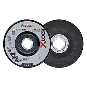 Bosch Professional 260925C123 Expert Grinding Disc (Metal, X-Lock, Ø 125 mm, bore Ø 22.23 mm, Angle Grinder Accessories)