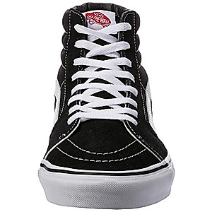 Vans Sk8-Hi Unisex Casual High-Top Skate Shoes Black/White