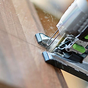 20Pack T344D Long Jigsaw Blades Set, HCS 6-Inch 6TPI T-Shank Contractor Straight-Cut Jig Saw Blade Designed for Quick Cutting Thick Construction Timber, Softwood, Chipboards, Wood Core Plywood