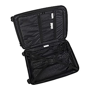 it luggage Momentous 25" Hardside Checked 8 Wheel Expandable Spinner, Black