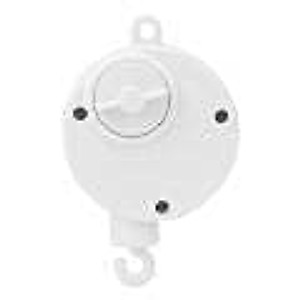 2Pcs Rotary Baby Musical Mobiles Crib Bed Bell Toy Windup Clockwork Movement Music Box Mechanical Hanging Melody Toys