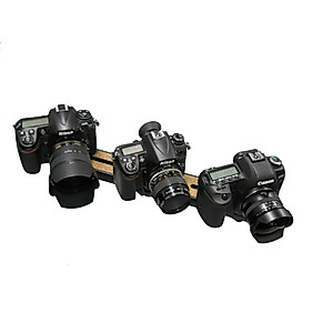 Velbon 473387 Super MAG Plate II Multi-Plate Tripod Accessory for 2 Cameras, Magnesium