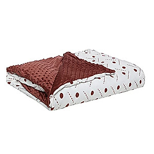 Weighted Blanket Cover 100% Flannel - Cherry Red - 60×80 in