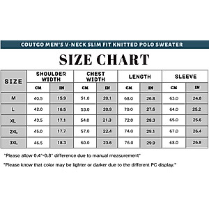 Mens Polo Sweater Long Sleeve Knitted Slim Fit Pullover V-Neck Casual Striped Knitwear Tops