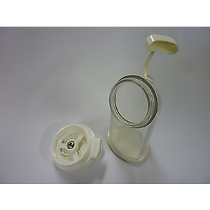 1 X New Asvell Plastic Sesame Grinder Made In Japan, White