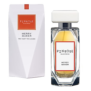 PINROSE Perfumes Merry Maker - Eau de Parfum Fragrance Spray for Women - Clean, Vegan, Cruelty-free, and Hypoallergenic Scent with Essential Oils - Notes of Nectarine, Violet, Tonka Bean, Rose, Jasmine and Musk