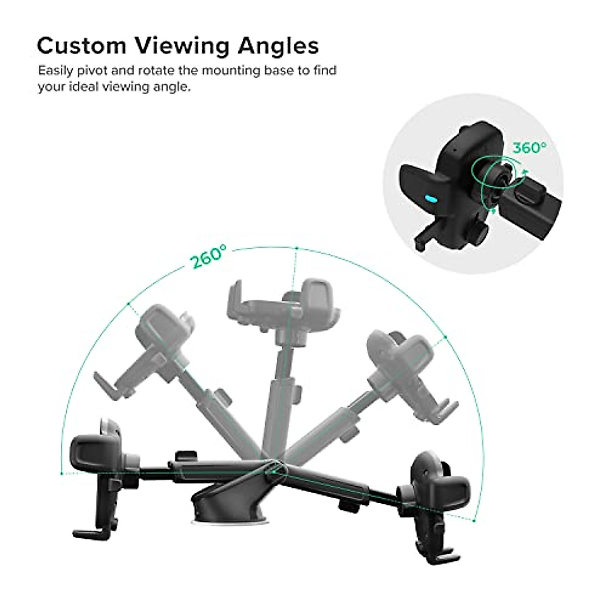 iOttie EOT 4 Dash Mount with Extra Dashboard Base