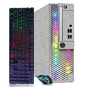 Dell RGB Gaming Desktop Computer, Intel Quad Core I5-6500 up to 3.6GHz, GeForce GT 1030 2G, 32GB DDR4, 1T SSD, RGB Keyboard & Mouse, 600M WiFi & Bluetooth, Win 10 Pro (Renewed)