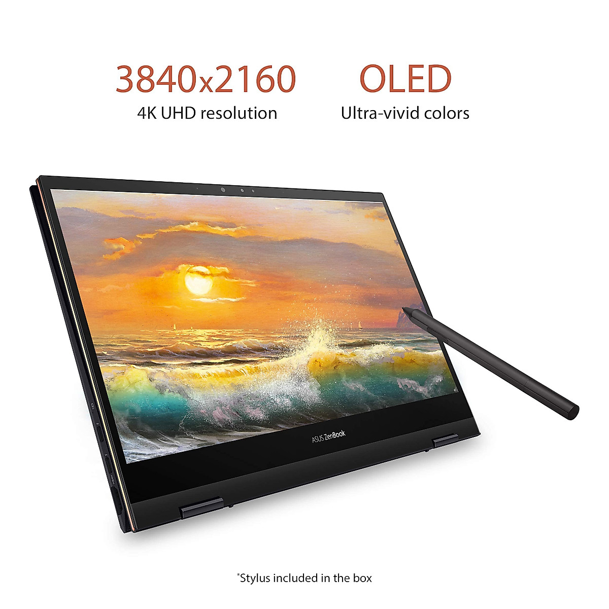 Asus ZenBook Flip S Ultra Slim Laptop, 13.3 4K UHD OLED Touch Display Core i7-1165G7 CPU, 16GB RAM, 1TB SSD, Thunderbolt 4, TPM, Windows 10 Pro, Jade Black, UX371EA-XH77T (Renewed)