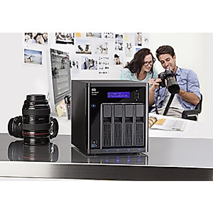 WD 24TB My Cloud EX4100 Expert Series 4-Bay Network Attached Storage - NAS - WDBWZE0240KBK-NESN