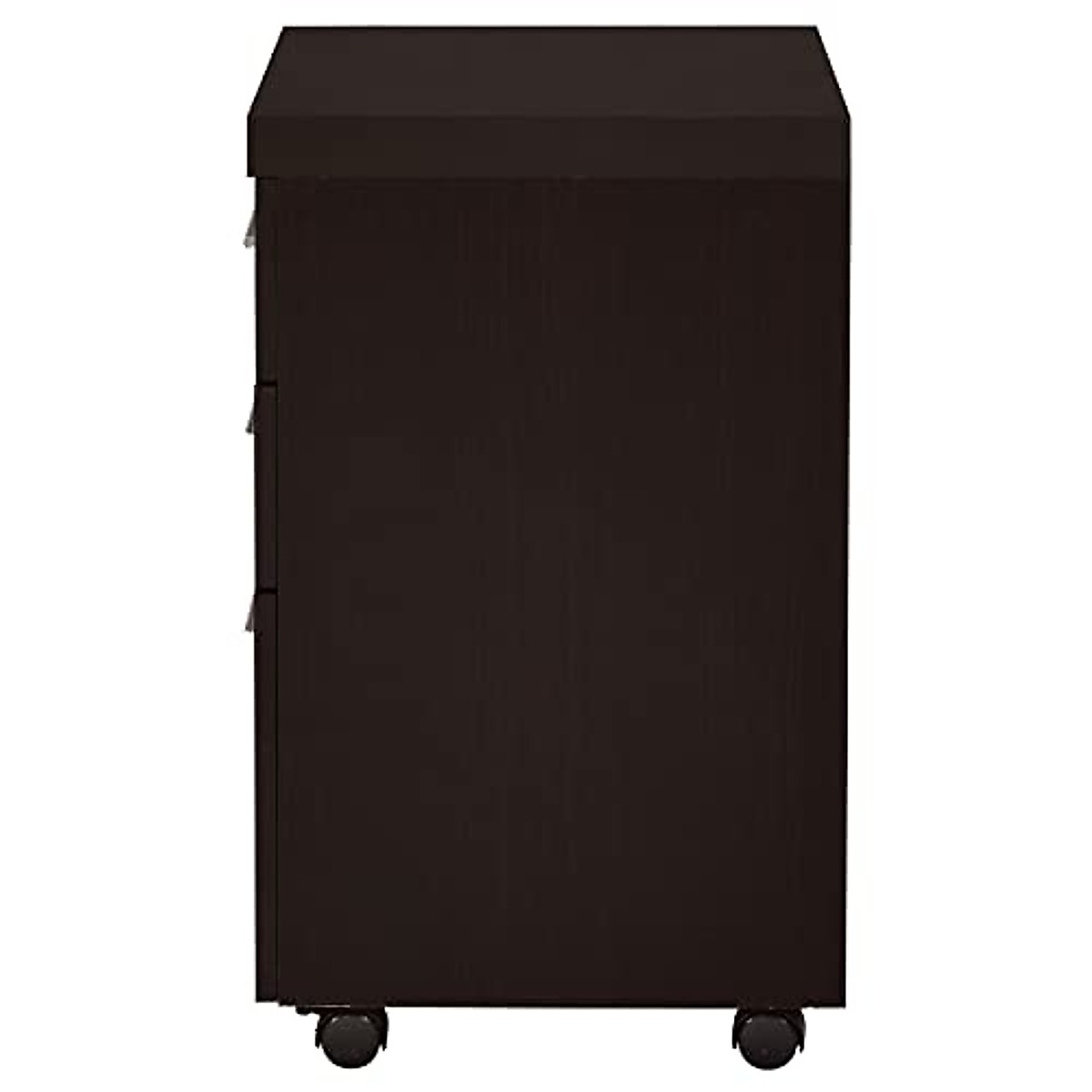 Coaster Home Furnishings Skylar 3-Drawer Mobile Storage Cabinet Cappuccino