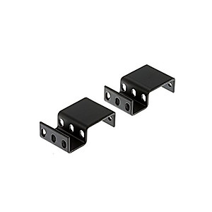 1RU (1 Rack Unit) Recessed Rack Adapter, 3" Recess or Extend from Face of Rack, Rail Depth Adapter, Extender, 25 lb (11 kg) Weight Capacity, for Computers, Servers or Network Equipment