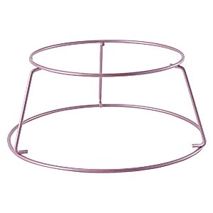 Hemoton Bread Cooling Rack Cooling Rack Round Mega Cooling Rack Roasting Rack Baking Cooling Rack Cake Mold Rack Pastry Rack Rose Gold Cake Stand Cake Holder Large Stainless Steel Chiffon
