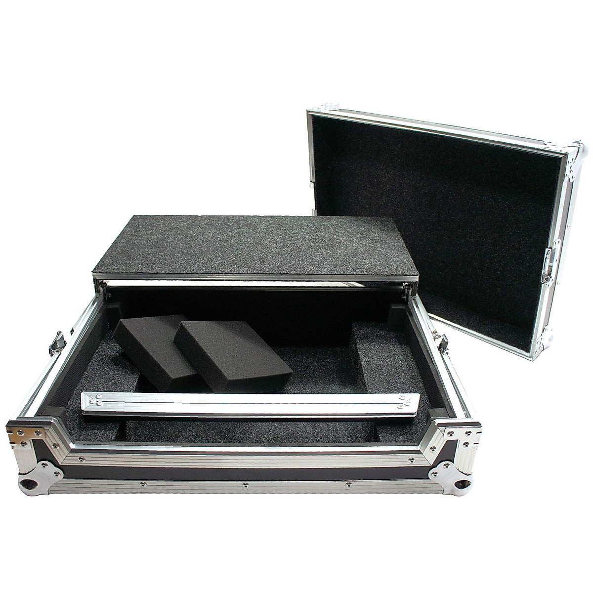 Harmony Audio HCDDJSRLT Flight Glide Laptop Stand Tray DJ Custom Case Compatible with Pioneer DDJ-SR2 Controller (V2)